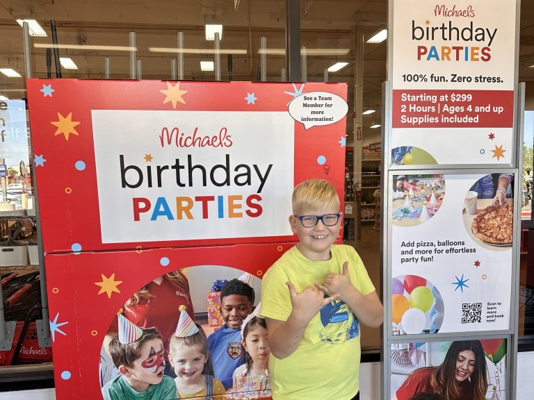 Birthday Party at Michaels - Phoenix With Kids